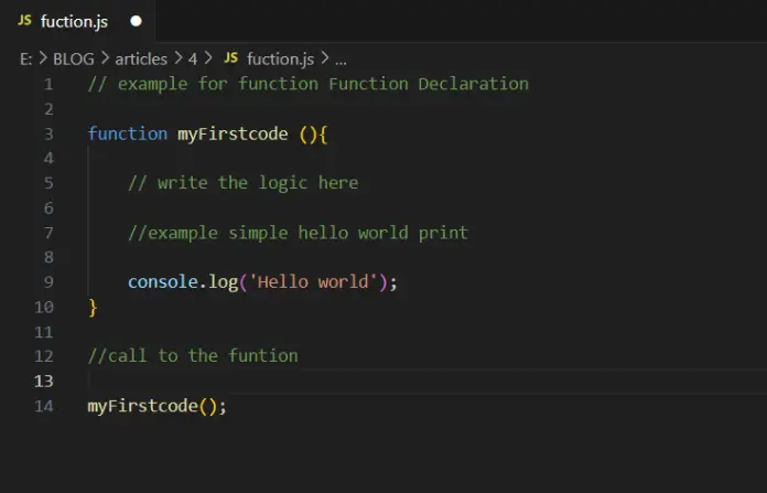 What Is Javascript Function And Javascript Function Types